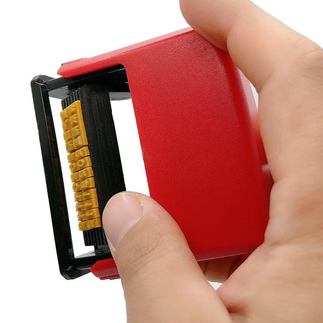 Single and double row adjustable splicing date coder to print production date on small food ...