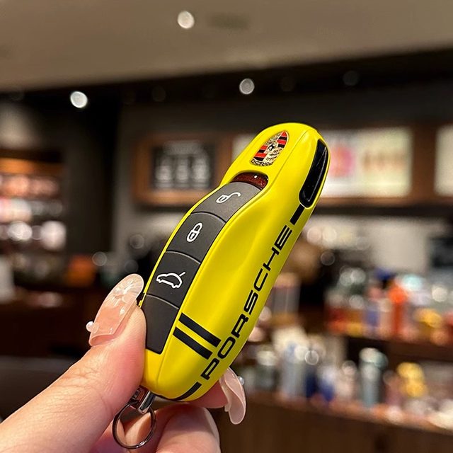 Porsche key shell new Cayenne 718macan Panamera buckle taycan911 plug ...