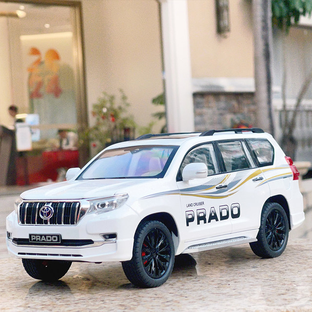 Genuine oversized Toyota Prado domineering alloy car model simulation ...