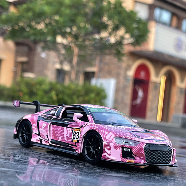 1:32 Audi R8 car model Bentley Continental GT3 trendy brand AAPE co ...