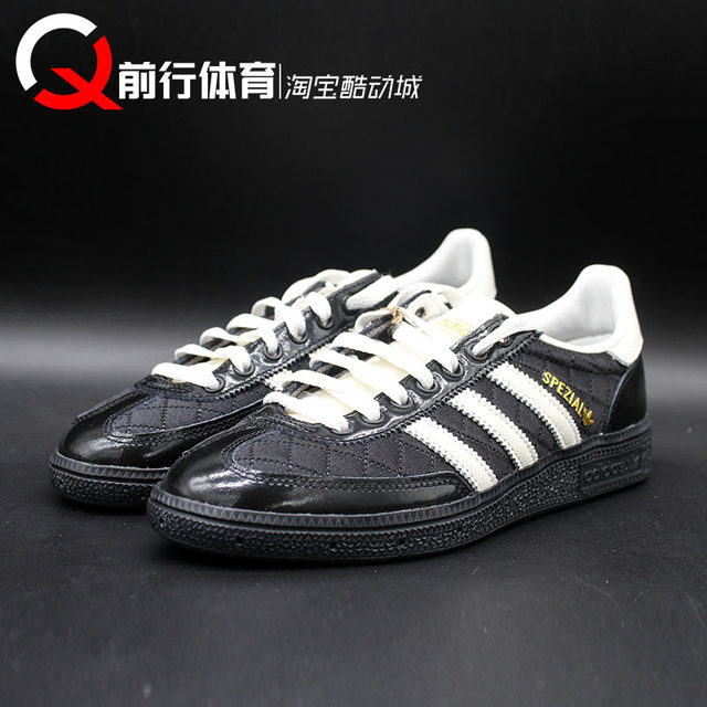 AdidasAdidas Originsls HANDBALL T-top low-top men's black and white ...