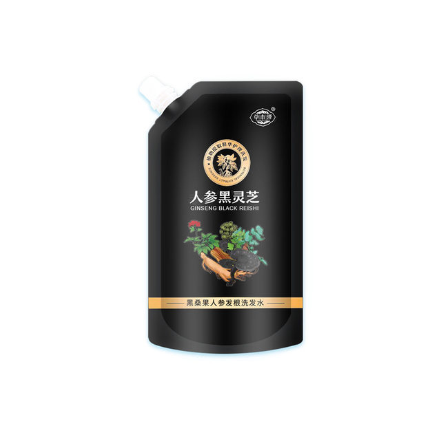 Herbal black mulberry and ginseng hair root shampoo shampoo lotion ...