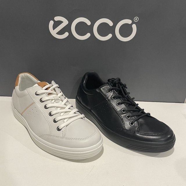 ECCO Men's Shoes Spring and Autumn Versatile Breathable Sneakers ...