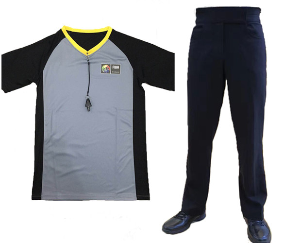 The new World Cup referee set FIBA high -waisted referee pants ...