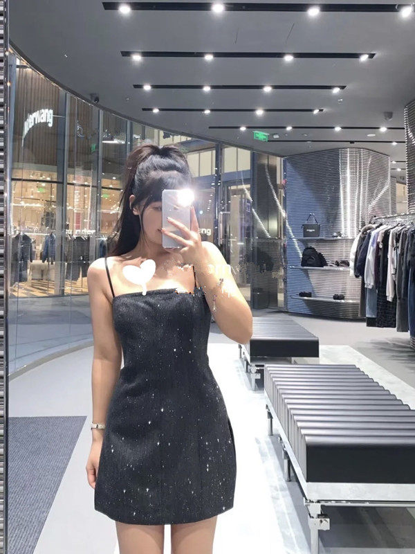 Design-sensual heavy industry full-body hot diamond mini suspender ...