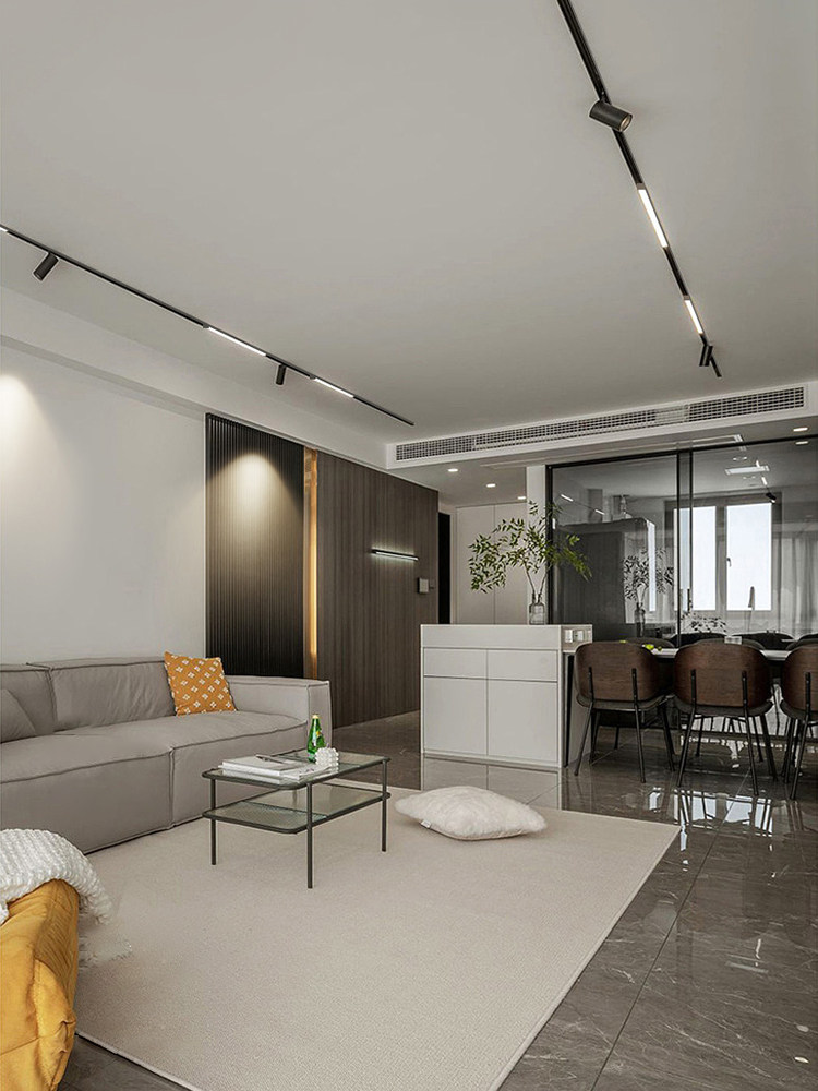 Ultra-Thin Magnetic Track Light - Embedded Concealed Surface Mounted ...