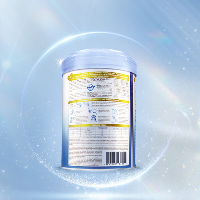 Upgrade Wyeth Qifu Excellent Future 6HMO 2-stage infant milk powder 6-12 months 850g*3 cans