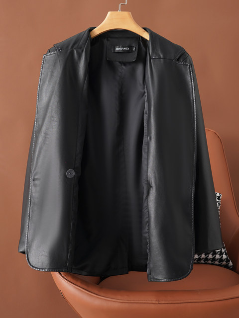 2025 new high-end and fashionable temperament Haining leather small ...