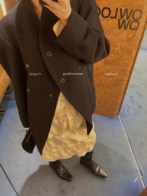 SukiiRED super good-looking wool blazer women's design niche high-end ...