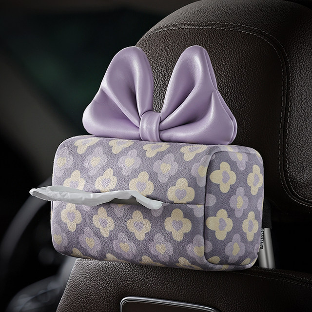 Violet Car Tissue Box Car Hanging Tissue Box Car Tissue Bag Creative ...