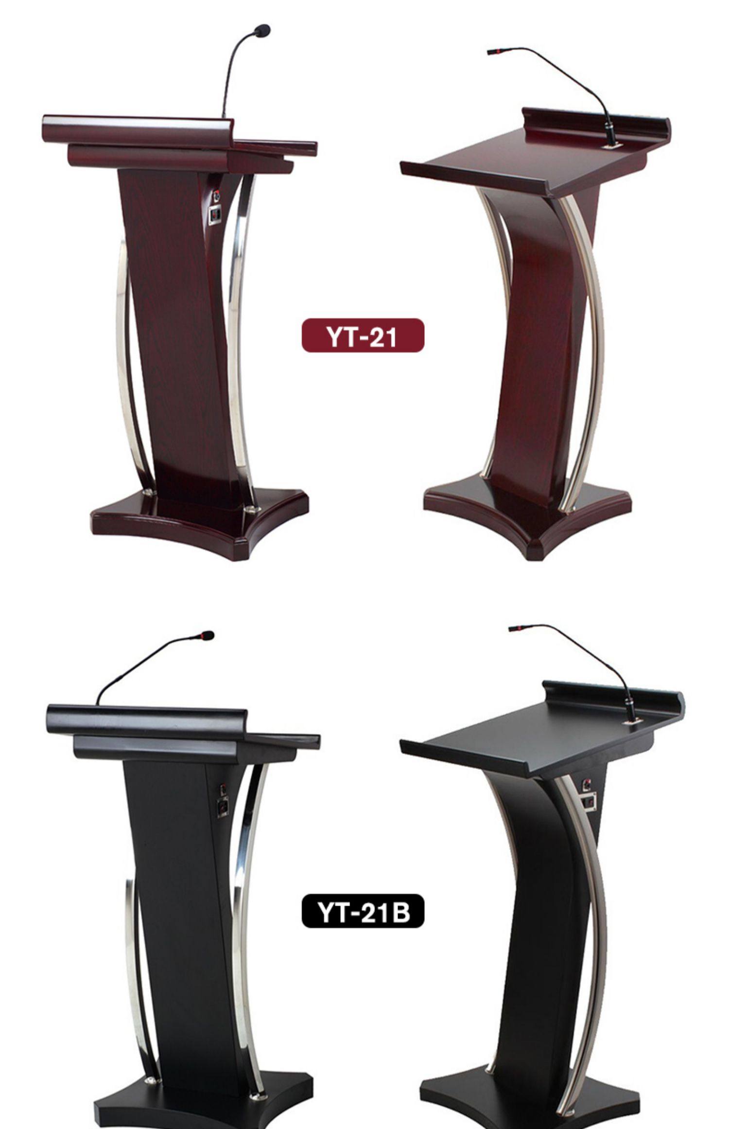 Curved conference room podium podium training podium solid wood podium ...