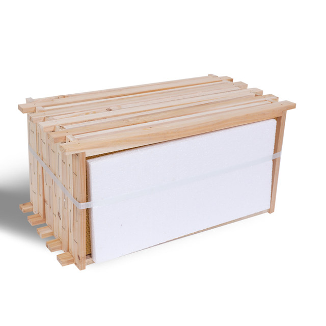 Finished nest frame with framed nest base frame fir wood bee hive ...