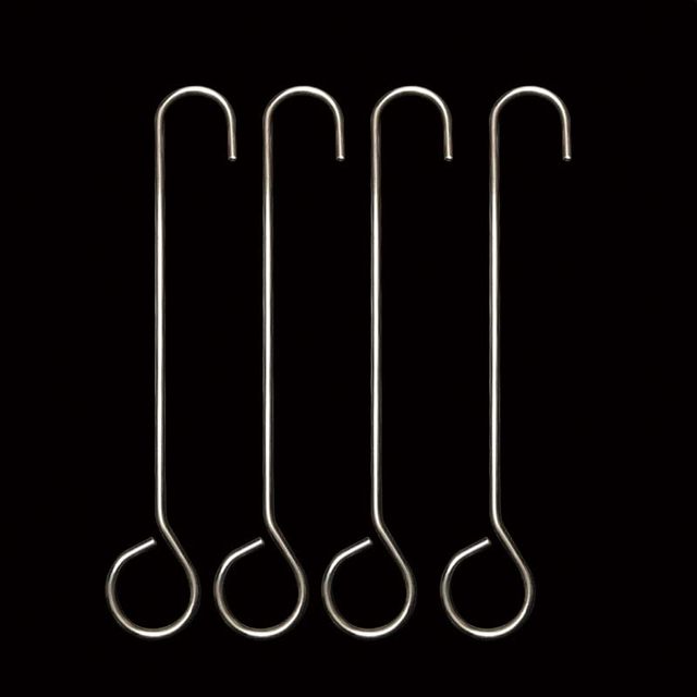 Hook 304 hook stainless steel thickened pipe hook clothes drying rod ...