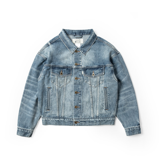 XIEXIAOJUN24 new autumn 90's loose short 'third generation' denim ...