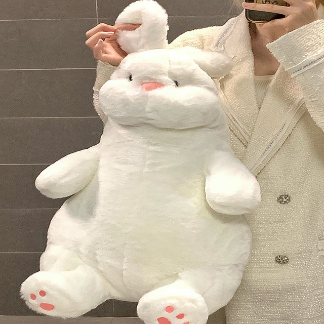 Cute Rabbit Doll Doll White Rabbit Plush Toy Bed Doll Sleeping Pillow ...