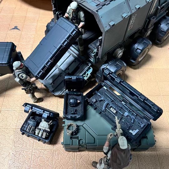 1/18 Soldier Scene Accessories - Dark Source Weapon Box Set