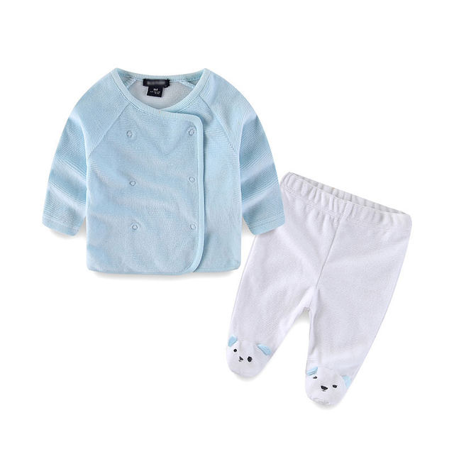 French single kiabi newborn baby premature baby velvet jacket outer ...