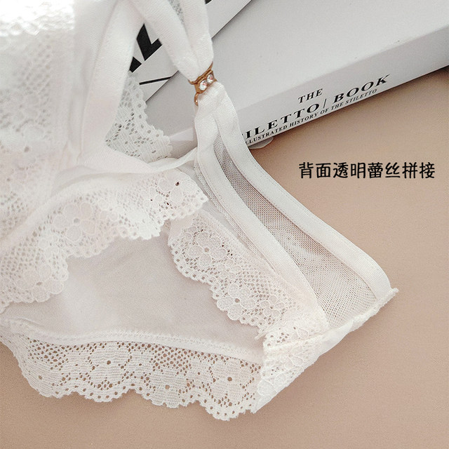 European and American style low-waist lace thong summer French thin ...