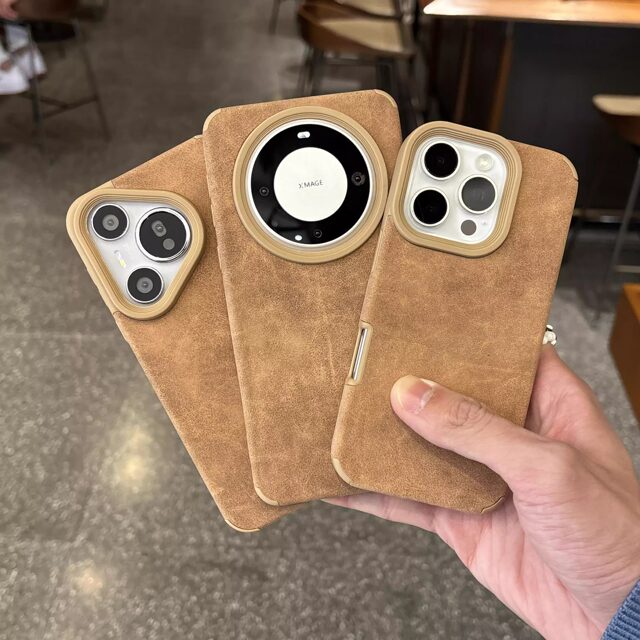 High-grade skin-feel matte suede suitable for Huawei mate60 mobile ...