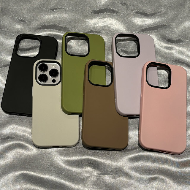 New all-inclusive frosted anti-fingerprint iPhone 15 mobile phone case ...
