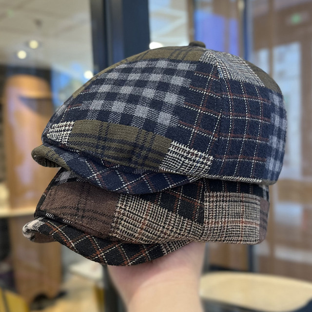 New retro color matching progressive hat for women with large head ...