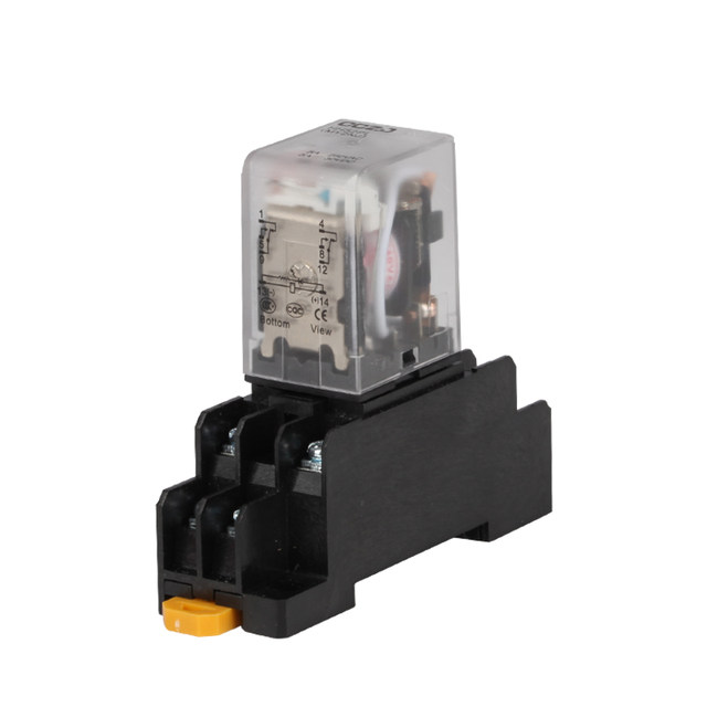 Intermediate relay 220V AC DC 24V 12 volt HH52P54P small relay 8 feet 14 feet MY2NJ