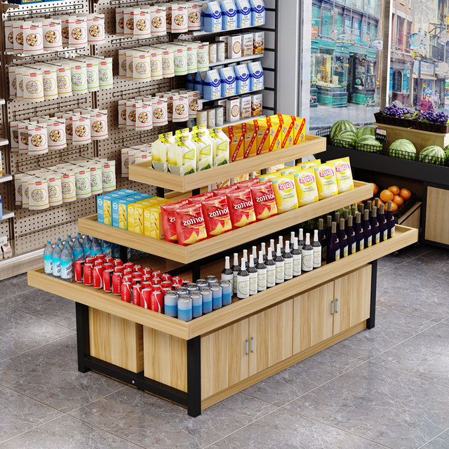 Supermarket Nakajima Display Cabinet Cosmetics Promotion Table Shoes Display Stand Stationery ...