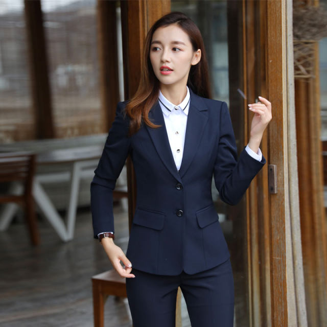 Professional suit suits for women 2022 new college student interview ...