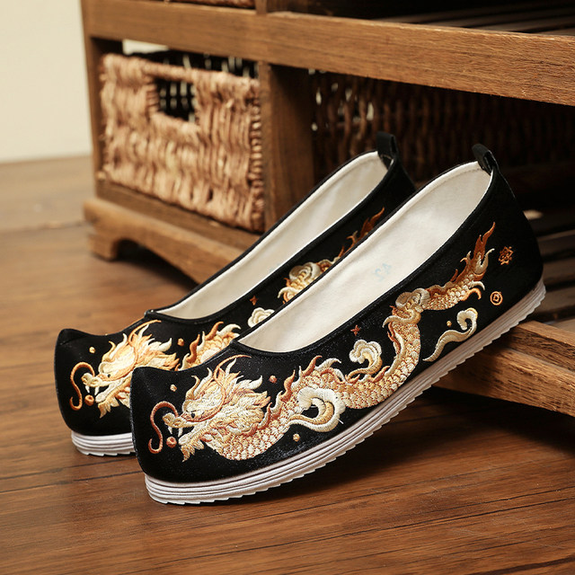 Men's costume show showheweds wedding shoes original Qinliu palace ...