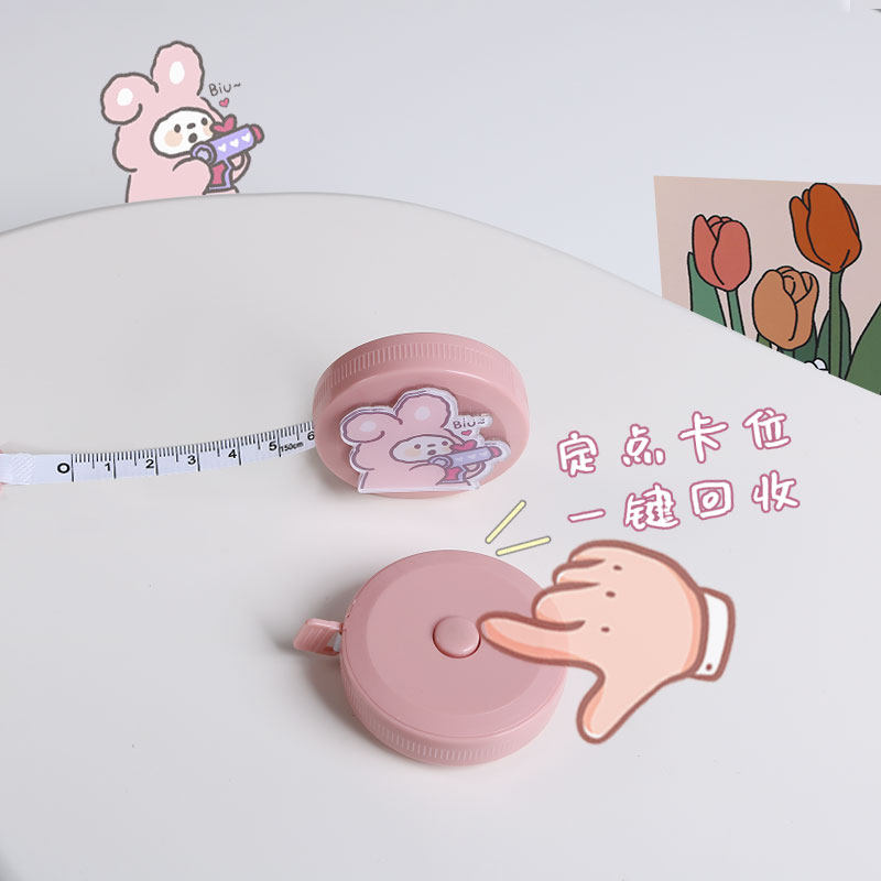 Cartoon Mini Tape Measure Small Carry-On Cute Portable 1.5m Soft Tape ...