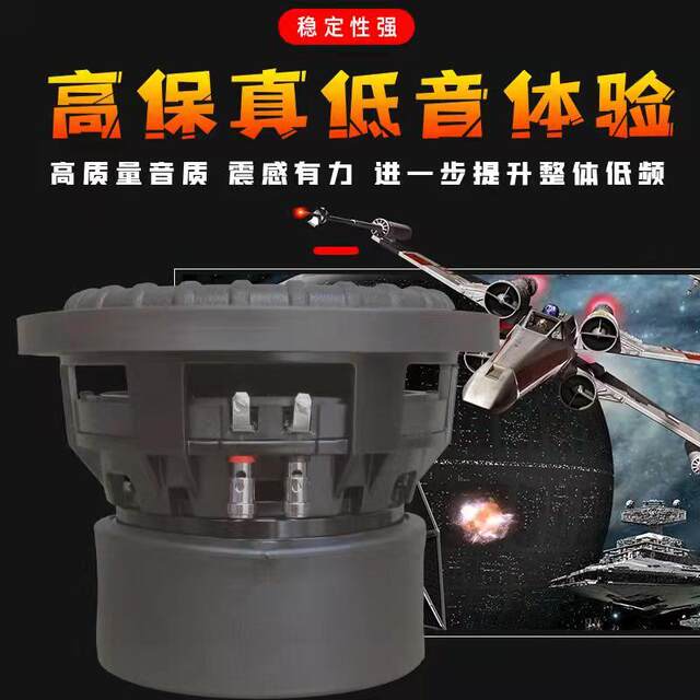 Imported 6.5 -inch dual magnetic super heavy bass car audio -passive ...