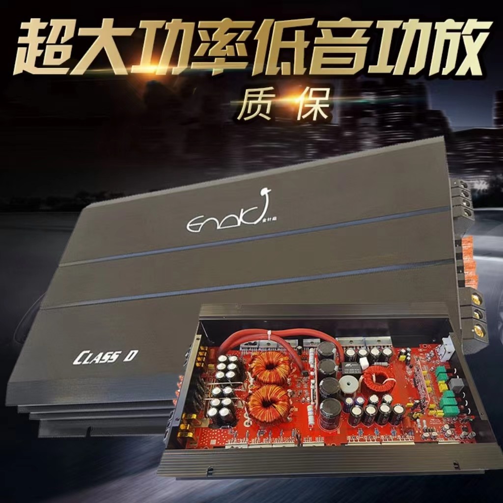 Flammulina Velutipes Car Audio Class D Single-Channel Power Subwoofer ...