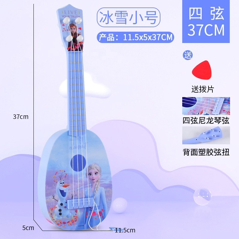 Disney Frozen -kitara-ukulele - Elsa, suuri soitettava ...
