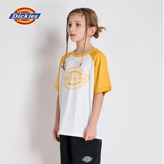 Dickies children's clothing boys and girls short-sleeved 24 new solid ...