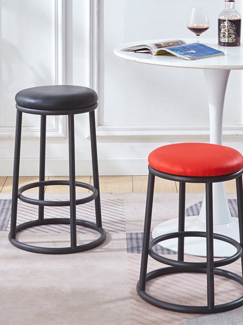 High chair, bar stool, bar front desk, high stool, round high stool ...