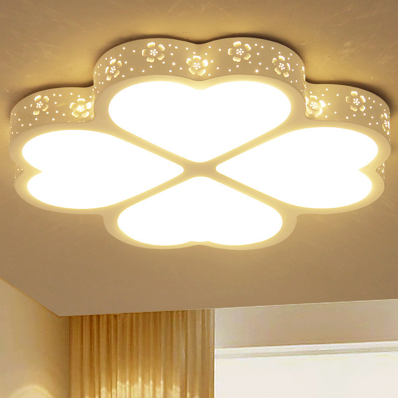 Mingqi Four Leaf Clover LED Ceiling Light - European Style Warm Light ...