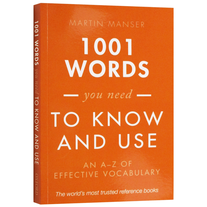 Libro "1001 palabras que necesitas saber y usar" versión original en inglés