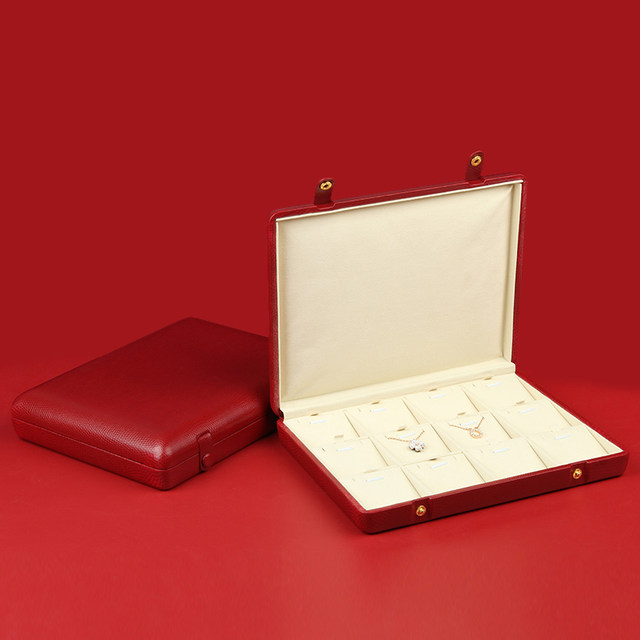 Ring storage box, high-end exquisite jewelry box, PU leather storage ...