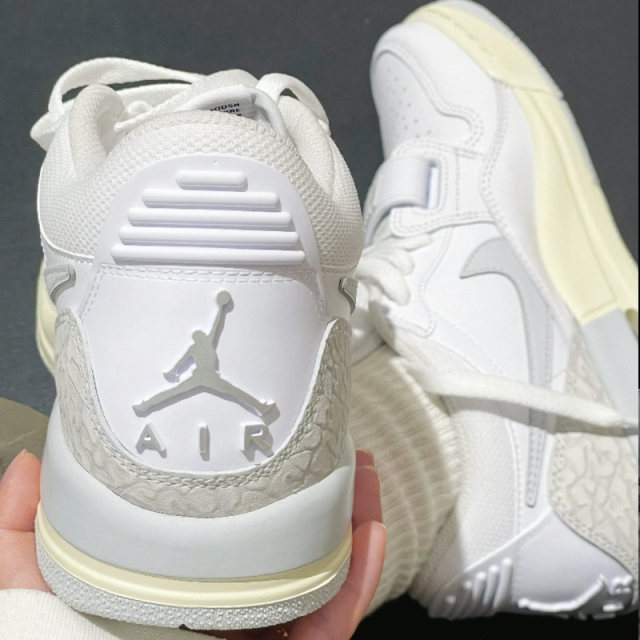Nike/Nike Jordan Legacy 312 versatile low-top basketball shoes GS white ...