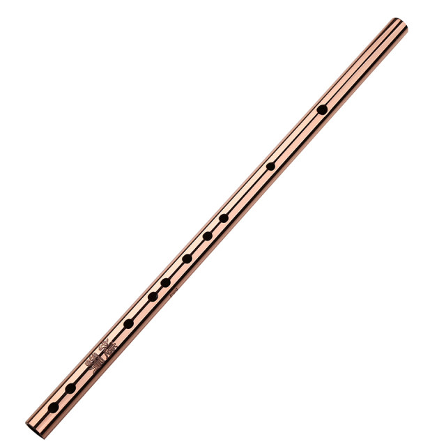 Copper flute, pure copper, thickened, professional bamboo flute playing ...