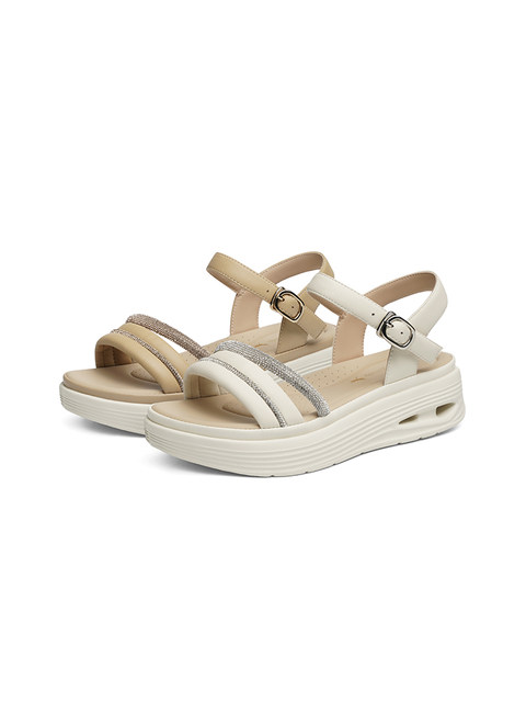 Red Dragonfly Sandals for women 2025 summer new women's shoes thick ...