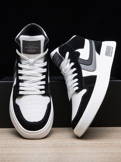 Winter large size men's shoes 45 plus velvet warm sports and casual ...