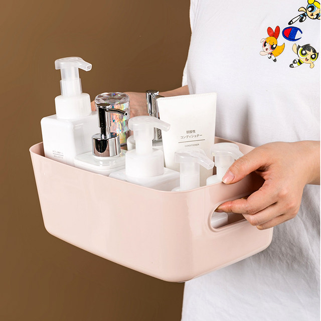 Debris storage box desktop plastic square storage basket home kitchen ...