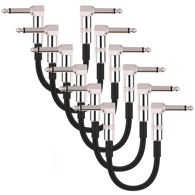 Electric guitar single line line effects connection line reduction ...