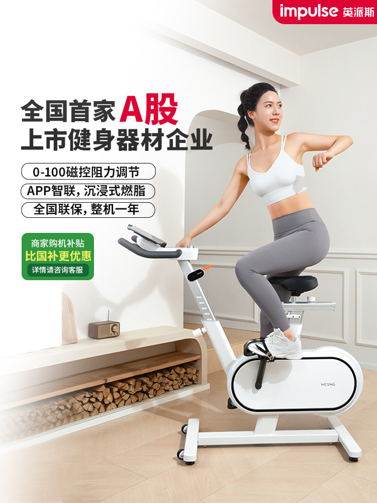 Impulse Lb02 Upright Exercise Bike - Electromagnetic Resistance