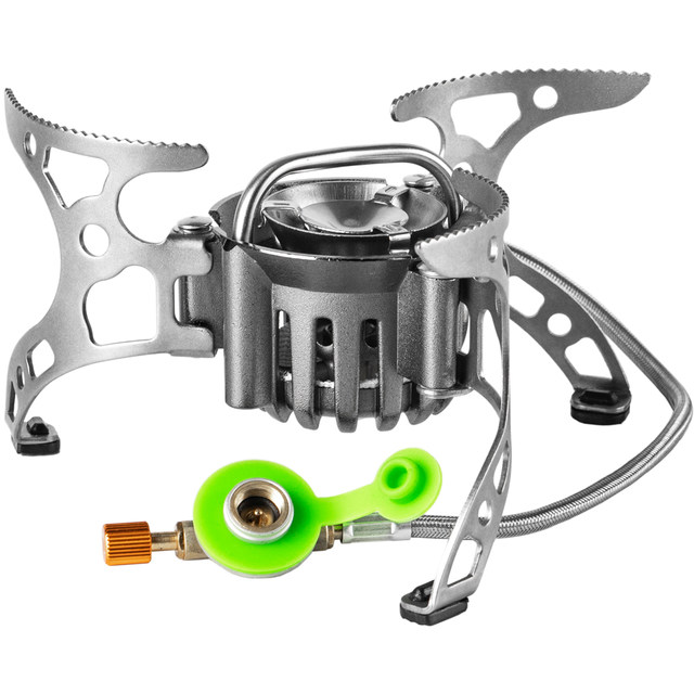 Brother Jieden BRS-8A outdoor folding oil and gas multi-purpose stove ...