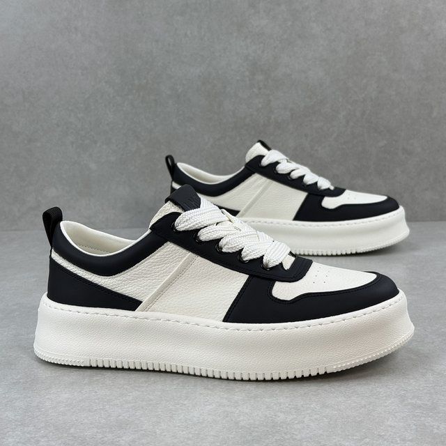 American basic genuine leather breathable white shoes 2025 new sports ...