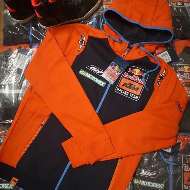 KTM cycling jersey factory team sweatshirt A-star Red Bull joint hooded ...
