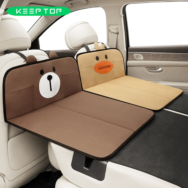 SUV bed car extension board car rear row extended sleeping mattress ...
