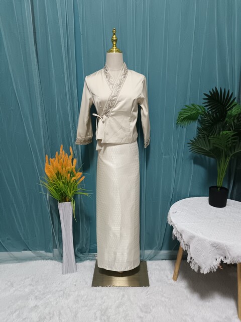 Xishuangbanna Dai clothing new women's tops long skirt work clothes ...